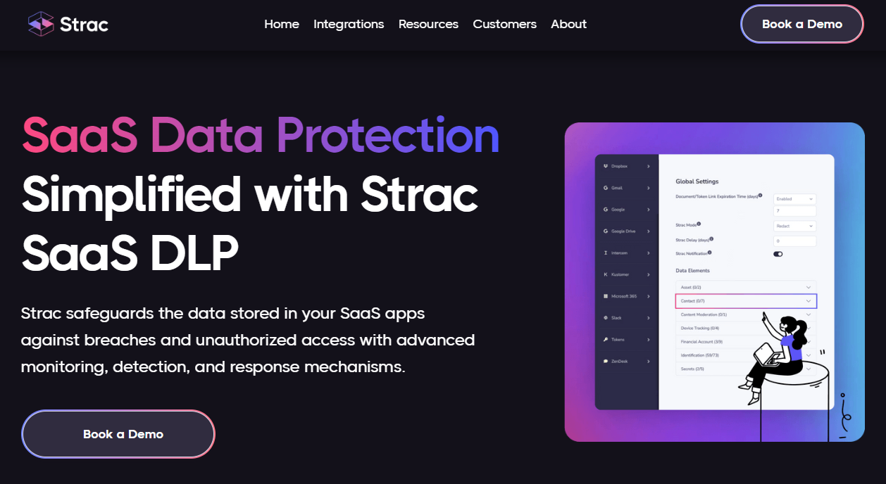 SaaS DLP (Data Loss Prevention): Redact PII, Protect PII